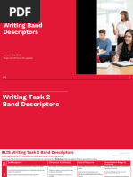 Ielts Writing Band Descriptors PDF | PDF
