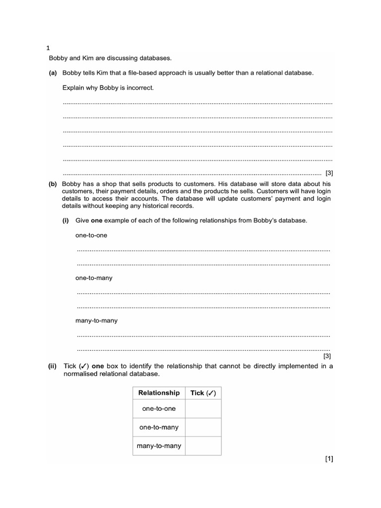 Unit 11 Worksheet | PDF