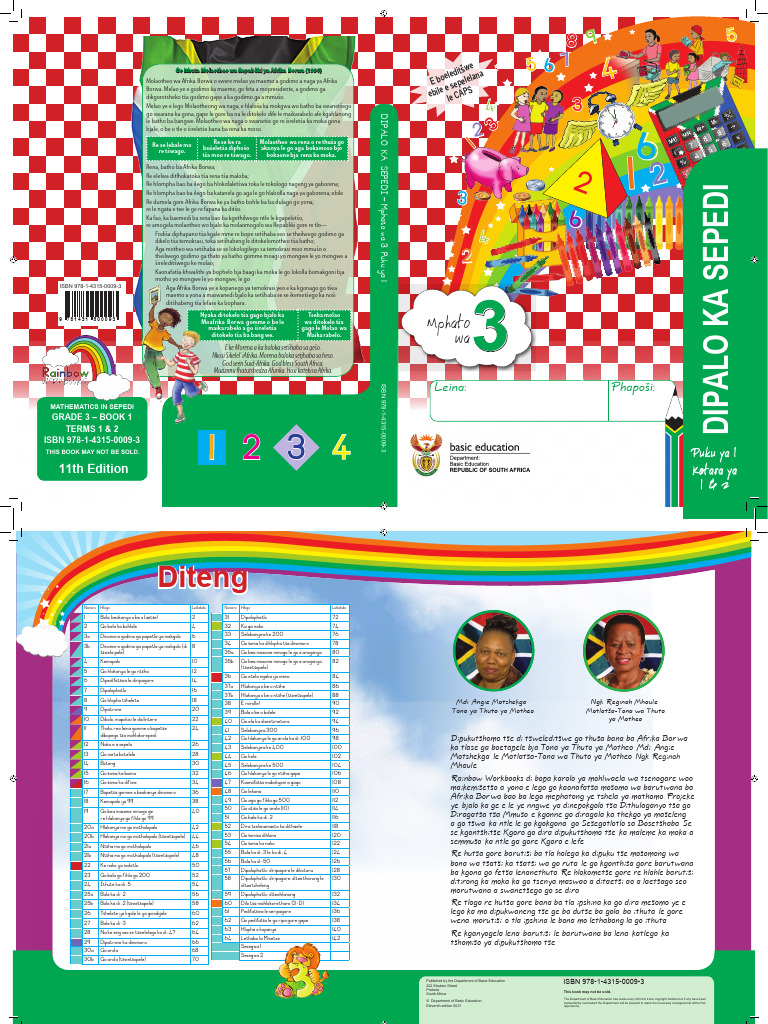 Math_SEP_Gr3_B1 (1) | PDF | Languages Of Africa | Southern Africa