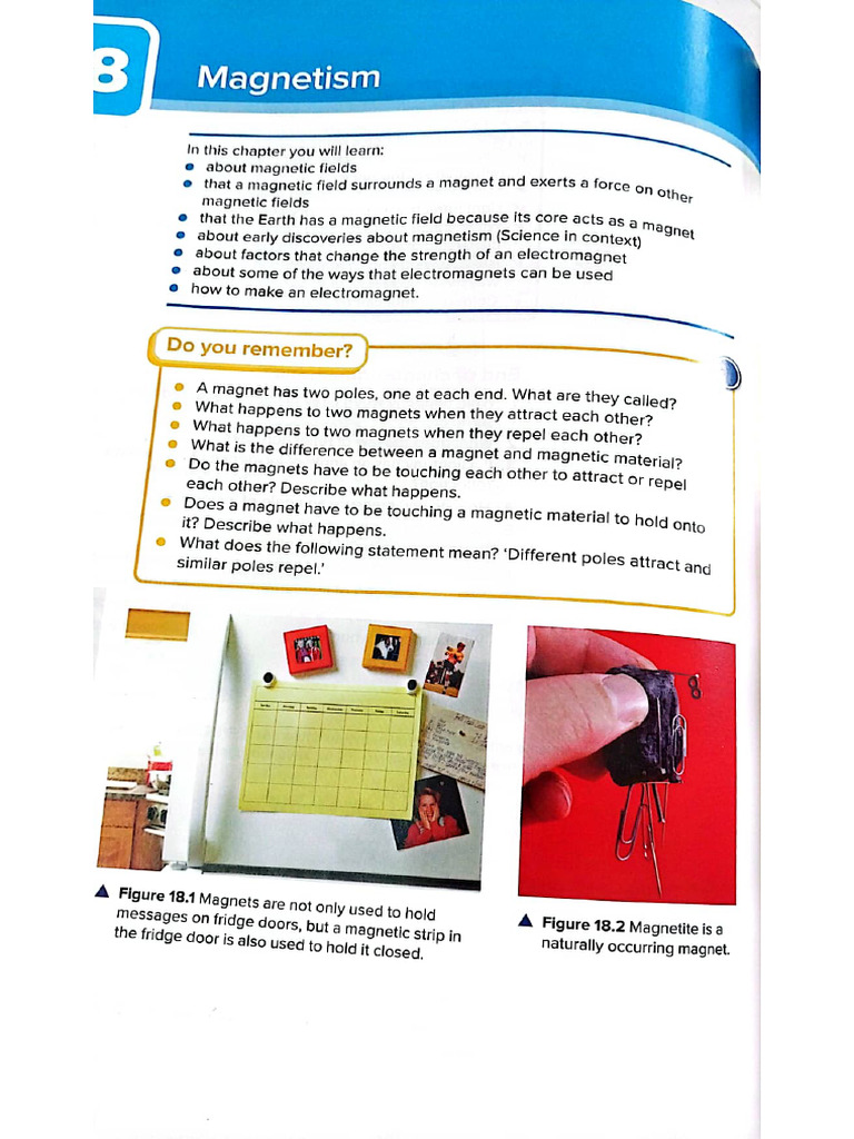 Science CH 4 Magnetism | PDF