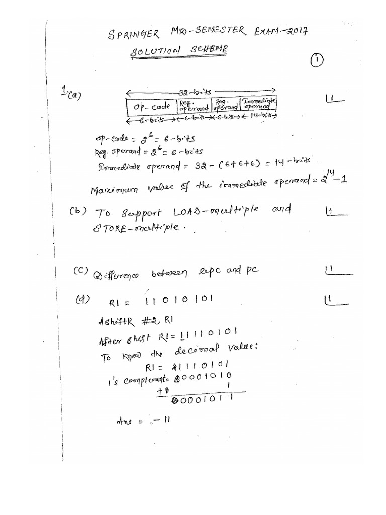 2017 Mid-Regu Coa Solution | PDF