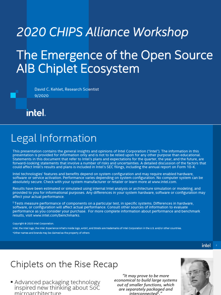 CHIPS Alliance 2020 AIB Ecosystem | PDF | Intel | System On A Chip