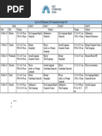 2025 NCEA Exam Timetable Overview | PDF | Science