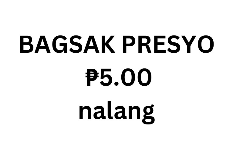 Bagsak Presyo | PDF