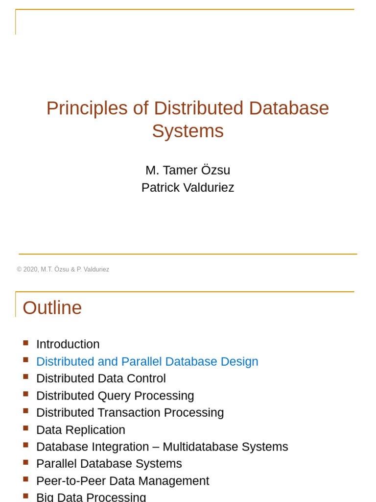 2 Distribution Design | PDF | Databases | Information Technology