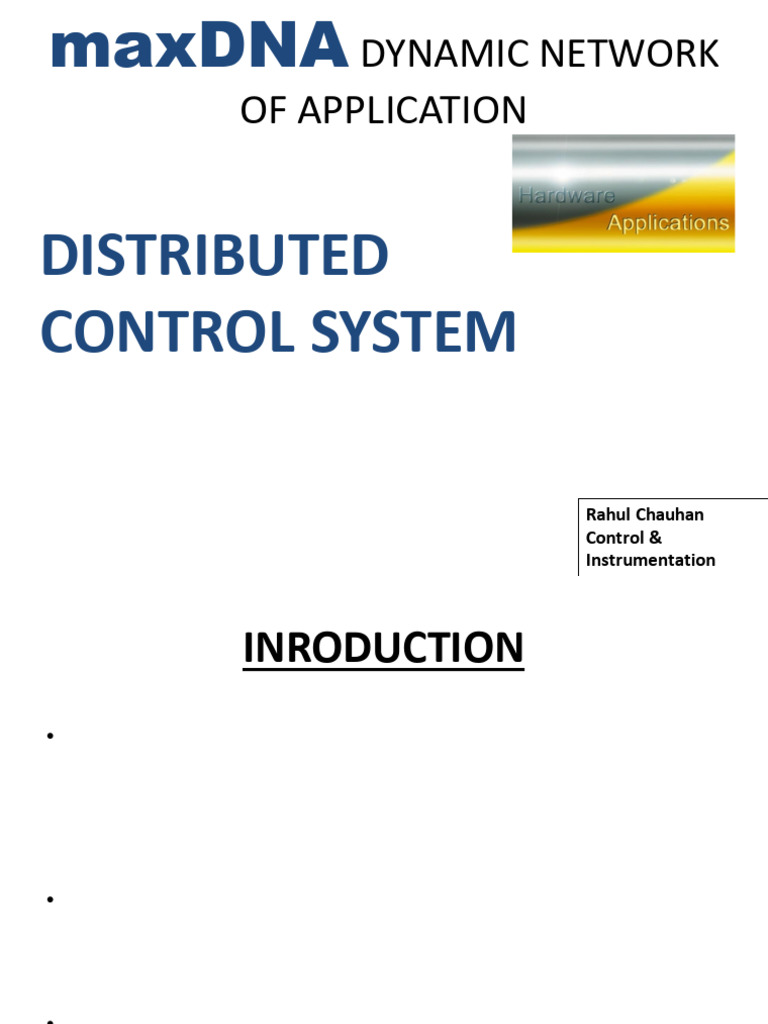 I’m sharing Presentation on BHEL MAXDNA DCS | PDF | Network Switch | Computer Network