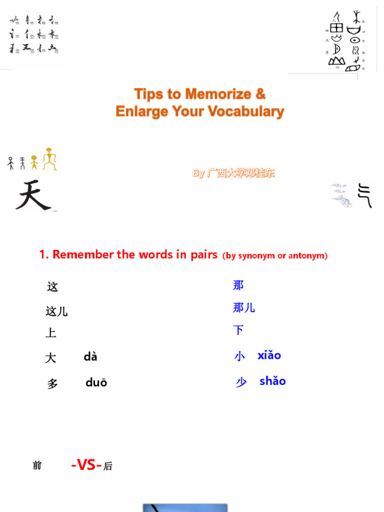 tips to enlarge your vocabulary | PDF
