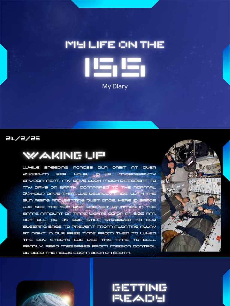 Life as an Astronaut in Space | PDF | International Space Station ...