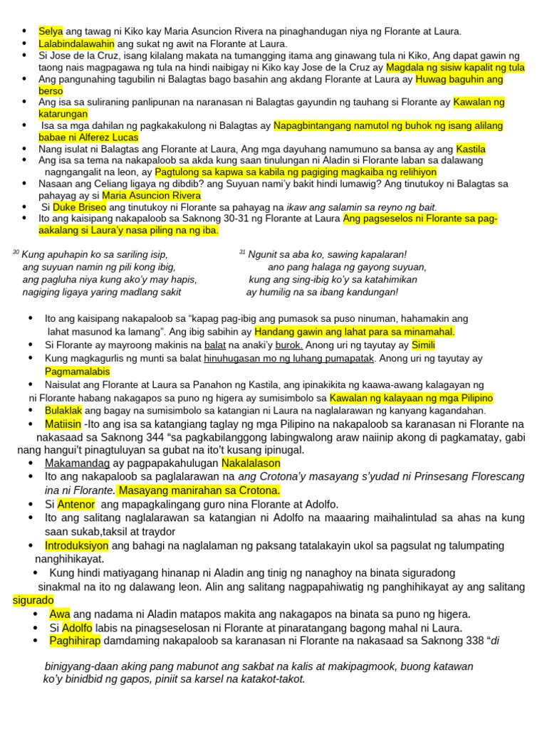 Fil 8 4TH Quarter Reviewer | PDF