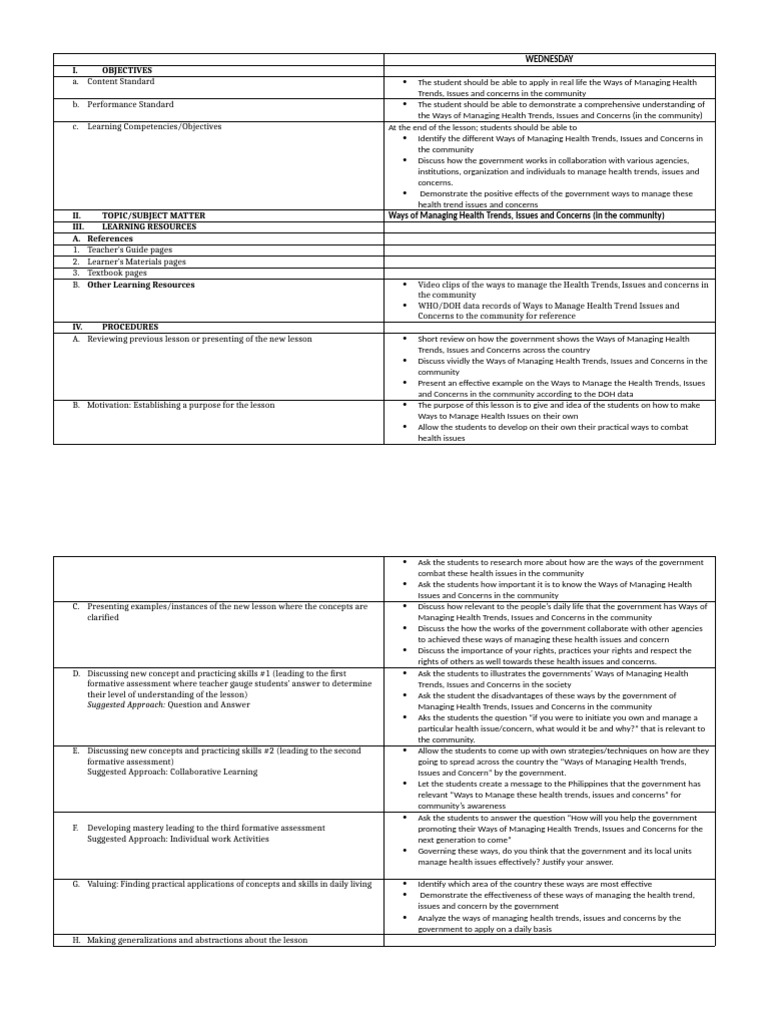 kenneth lesson 3 | PDF | Learning | Cognition