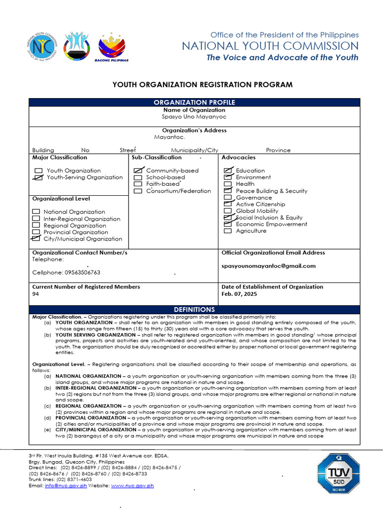 Registration Form Compressed | PDF | Human Rights | Justice