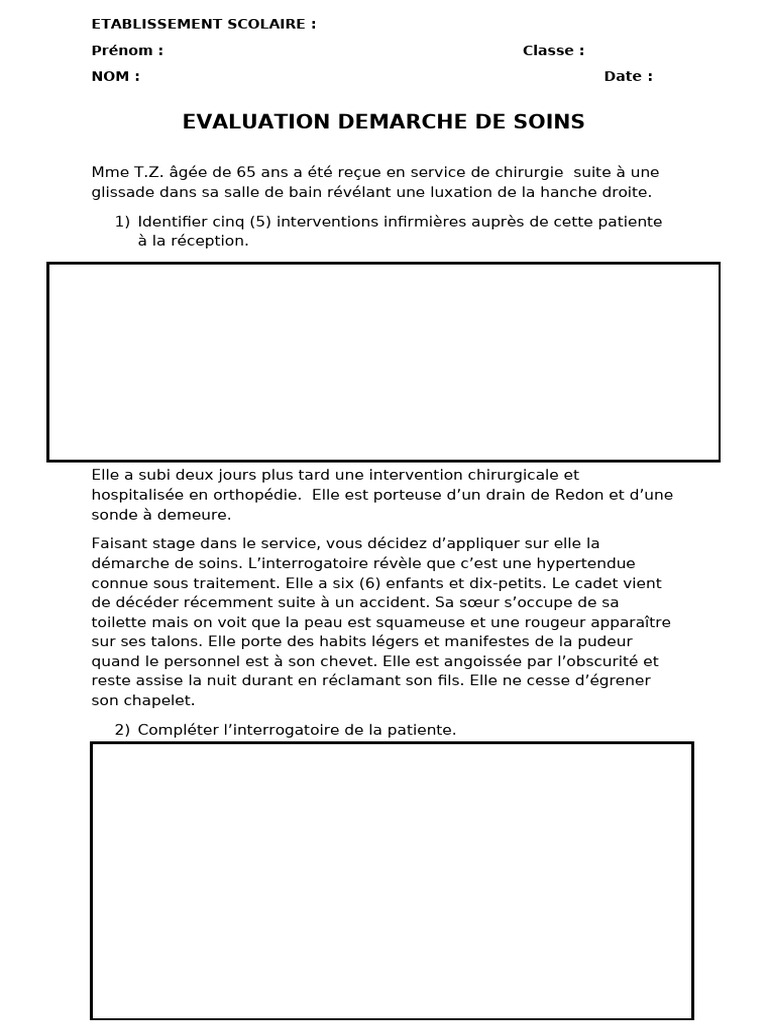 Cas Concret Mme TZ | PDF | Allaitement | Soins de santé