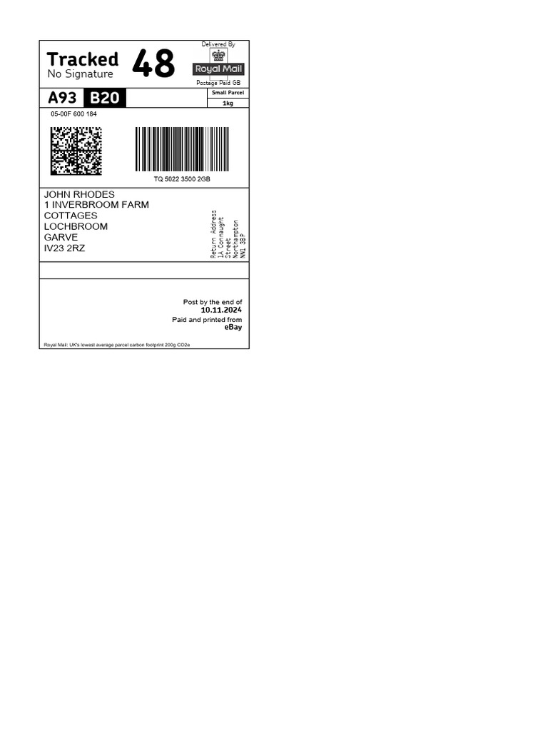 Ebay Label | PDF