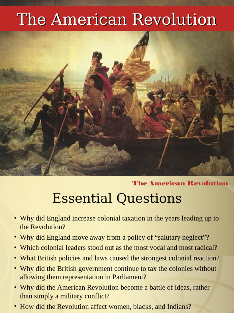 From Salutary Neglect to Revolution | PDF | United States Declaration ...