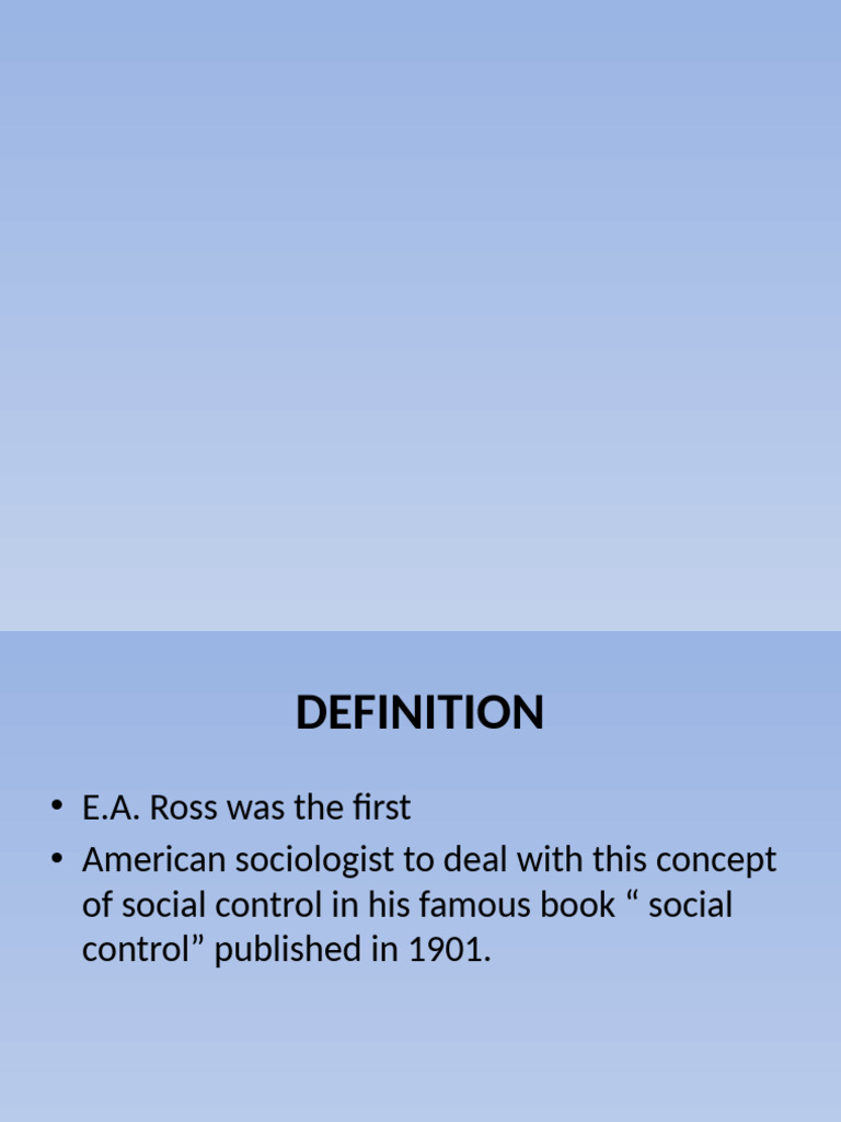 Understanding Social Control in Society | PDF | Knowledge | Society