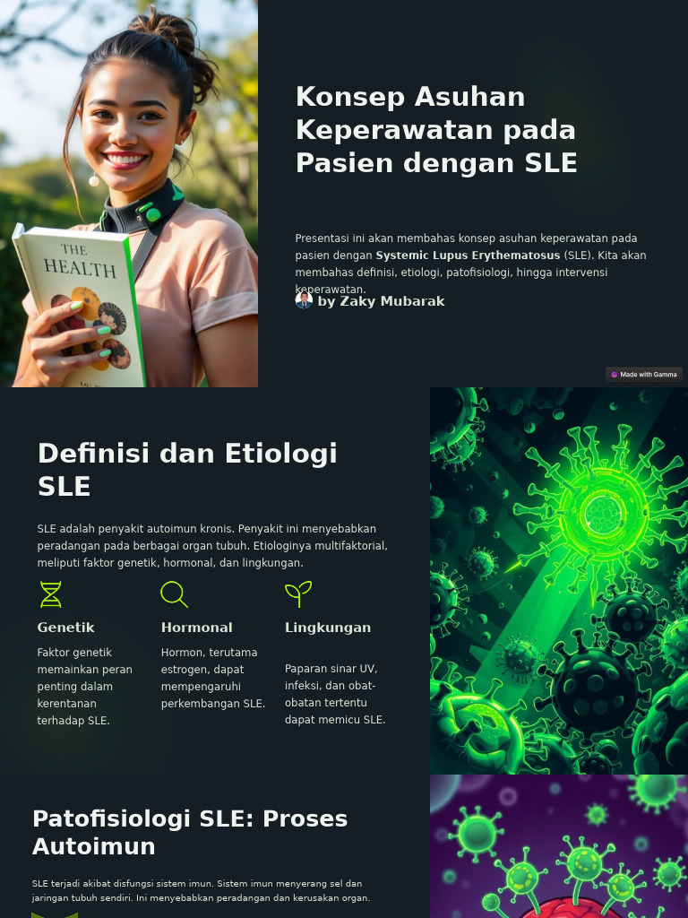 Konsep Asuhan Keperawatan Pada Pasien Dengan SLE | PDF