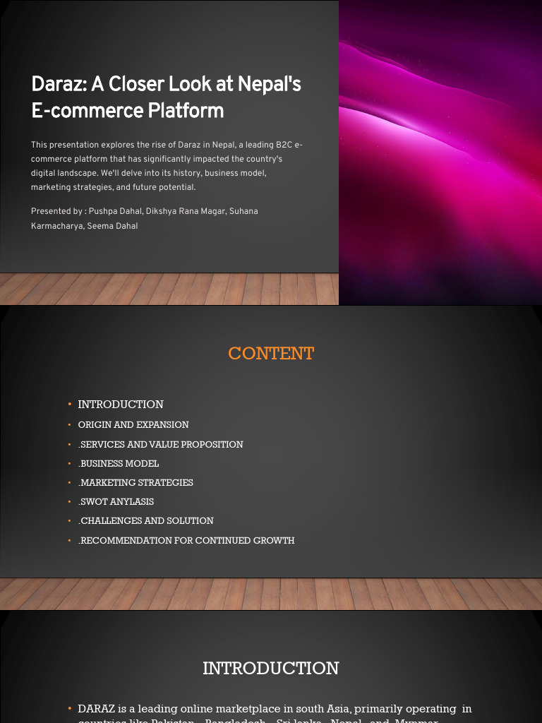 Daraz: Nepal's E-Commerce Journey | PDF | Alibaba Group | Sales