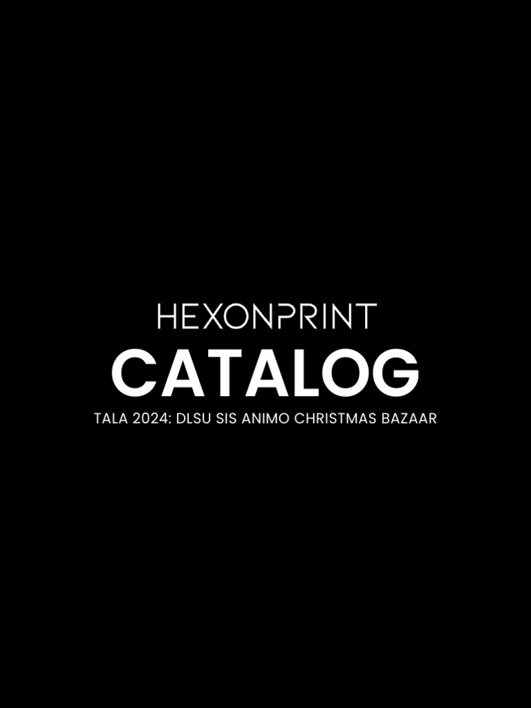 Christmas Bazaar Catalog | PDF
