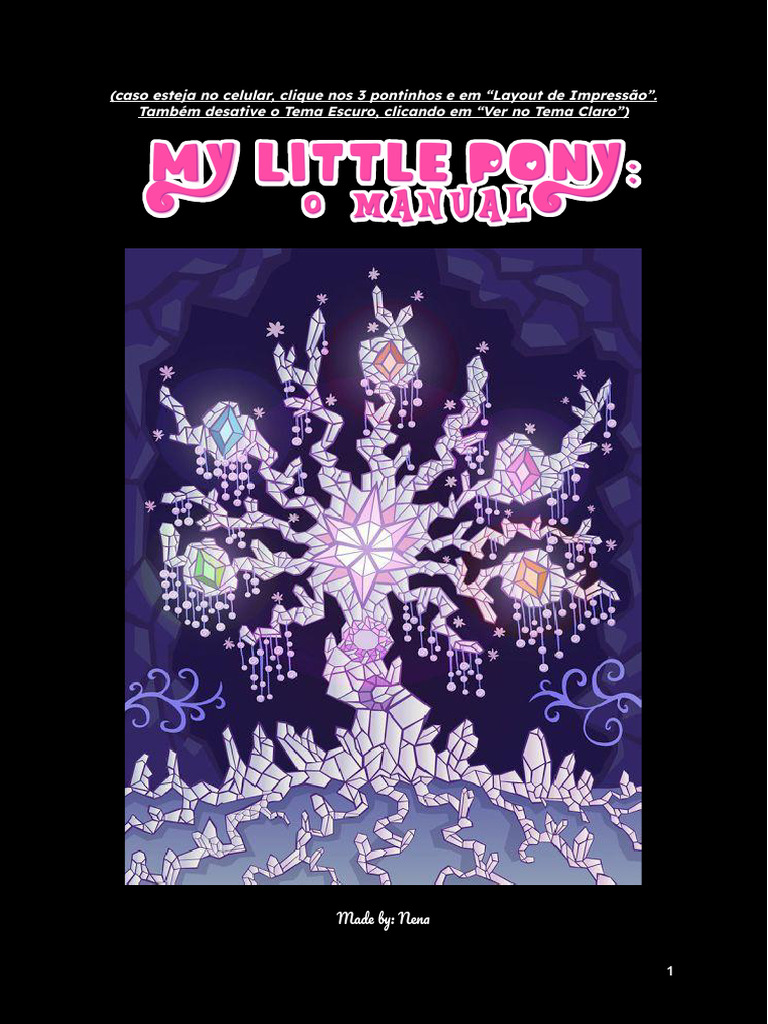 My Little Pony - o Manual | PDF | Voo | Cavalos