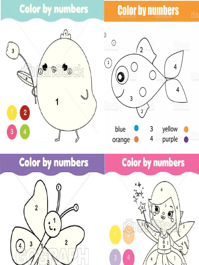 Coloring Activites Part 1 | PDF