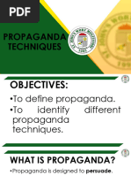 7 Types of Propaganda Explained | PDF