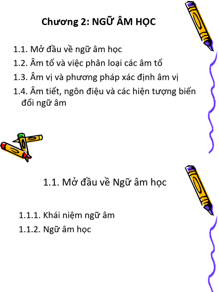 Chuong 2 Ngu am hoc | PDF