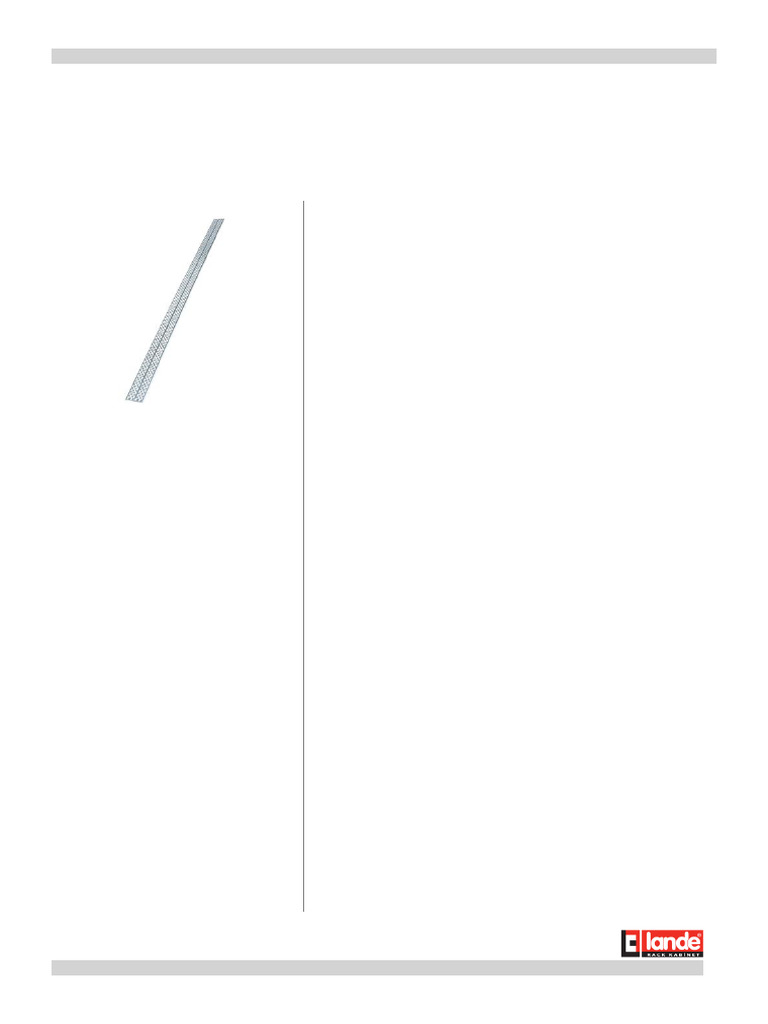 Vertical Cable Trays and Panels LN-KDG-CMT-42UK-ZN | PDF