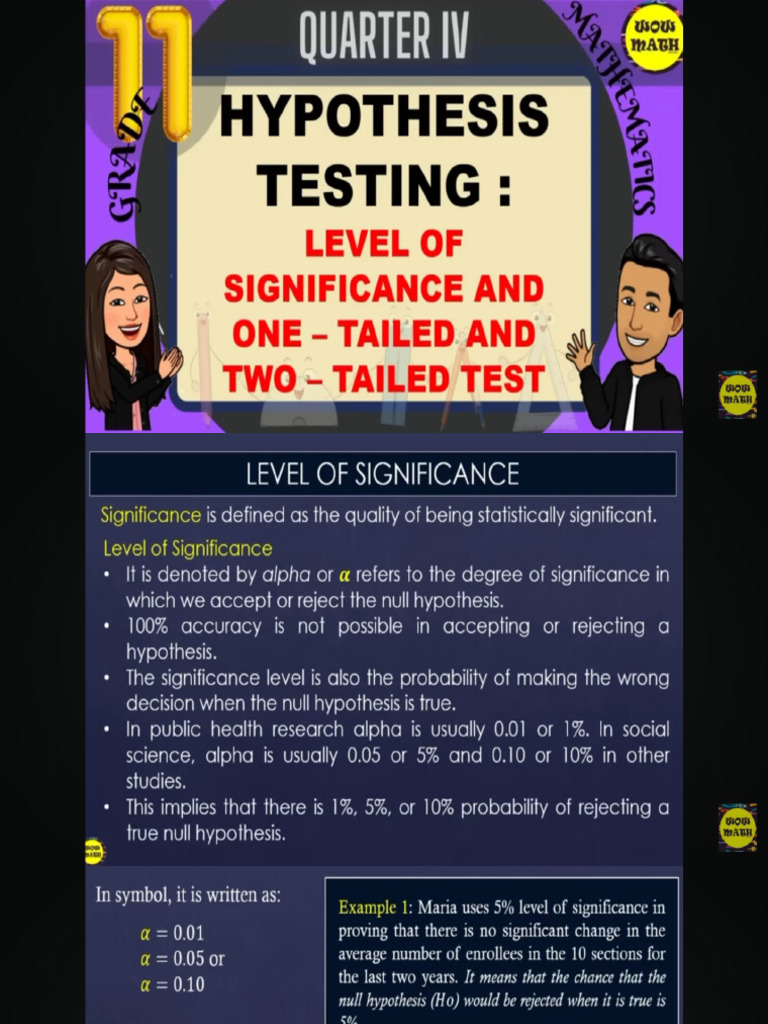 Stat q4 PPT Complete | PDF