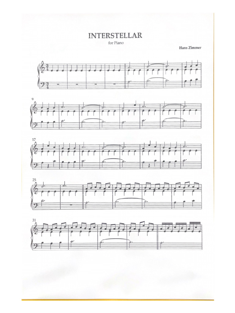 INTERSTELLAR | PDF