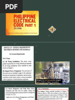 Philippine Electrical Code | PDF | Electrical Wiring | Building Engineering