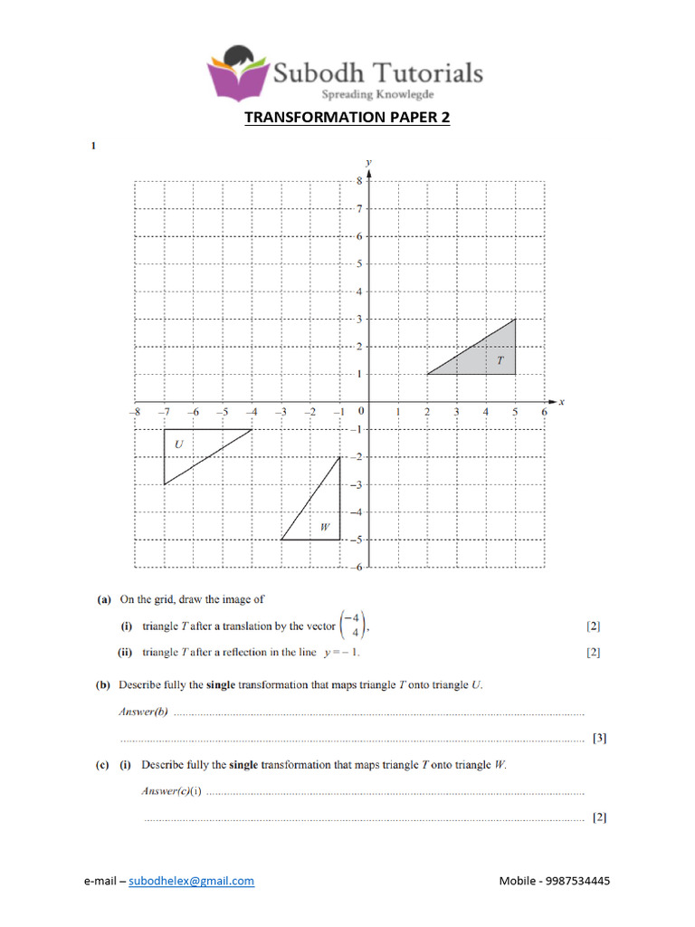 Transformation 2 | PDF