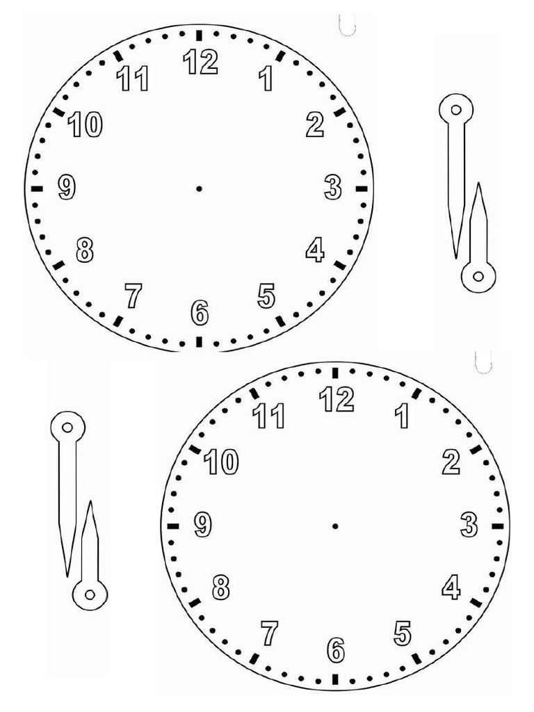 Molde Relógio | PDF