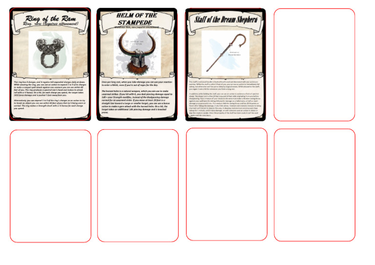 Loot Cards#1 | PDF