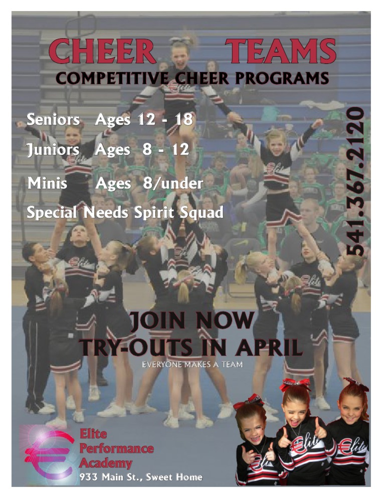 Cheer Flyer | PDF