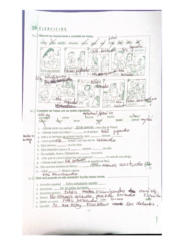 Estar + Gerundio | PDF