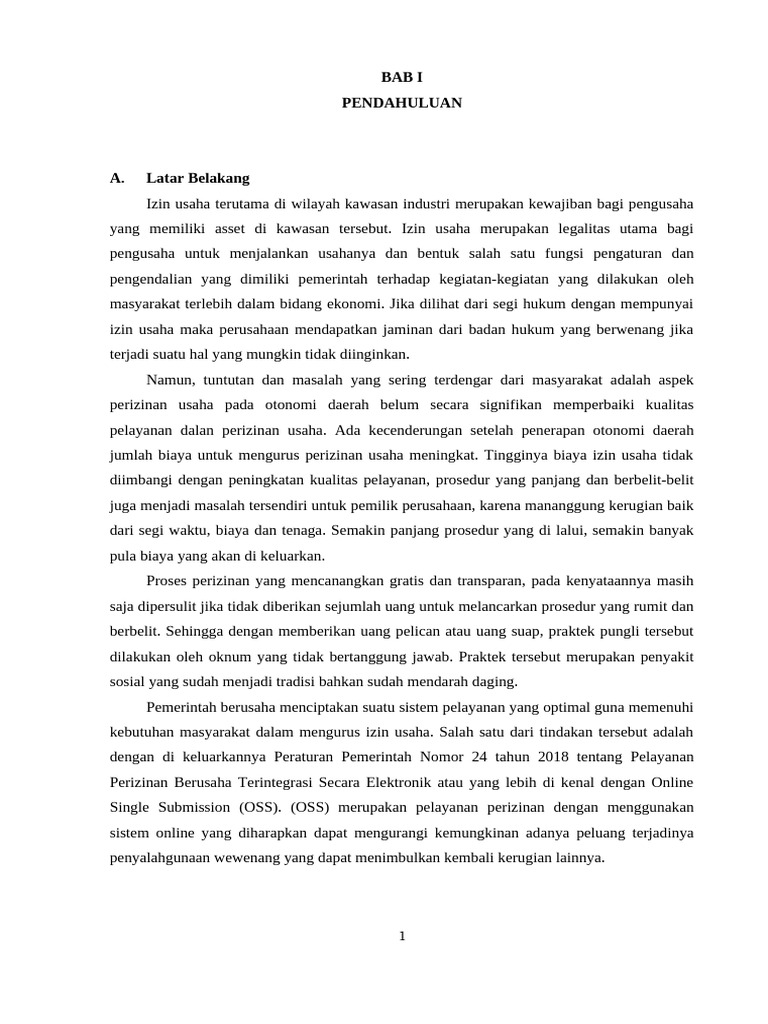 MINI RISET DEVIKA Bab 1 | PDF