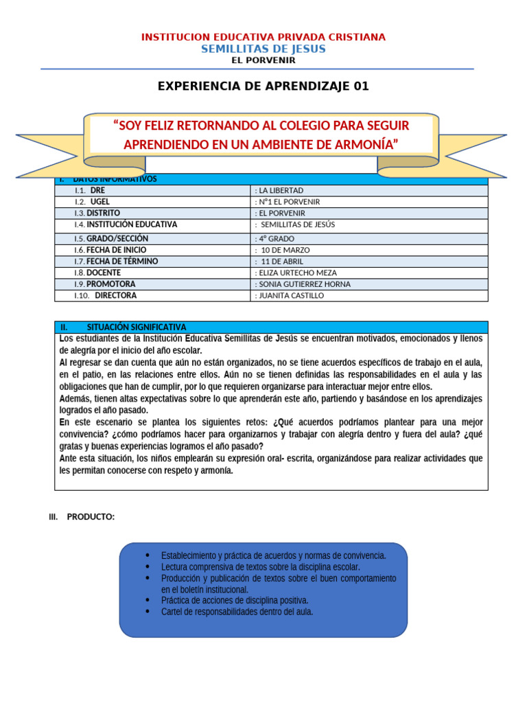 Unidad Eliza 4° B | PDF | Probabilidad | Dios