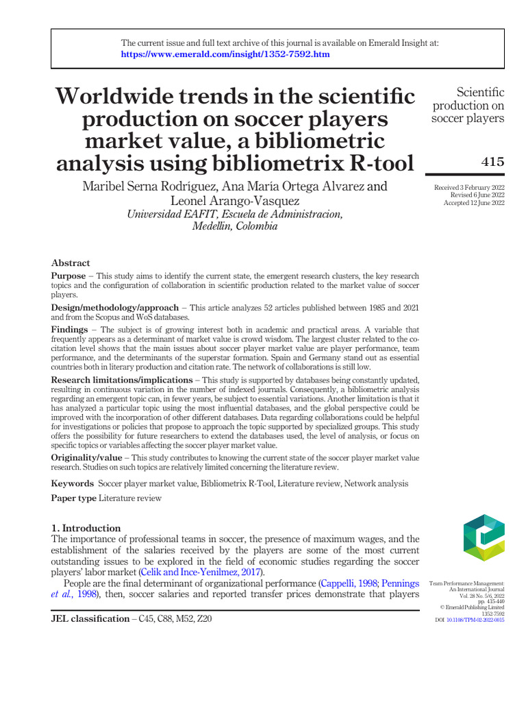 10 1108 - TPM 02 2022 0015 | PDF | Science | Information Science