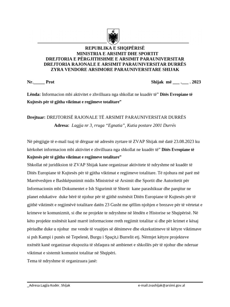 Regjimi Totalitar | PDF