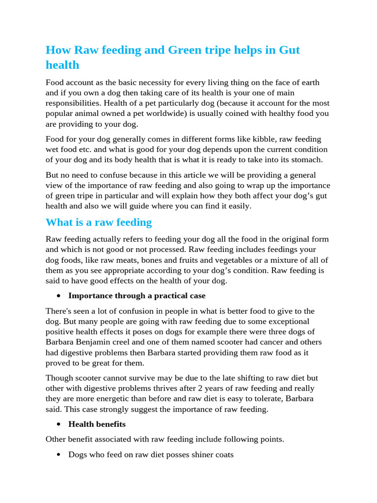 Gut health | PDF | Gastrointestinal Tract | Digestion