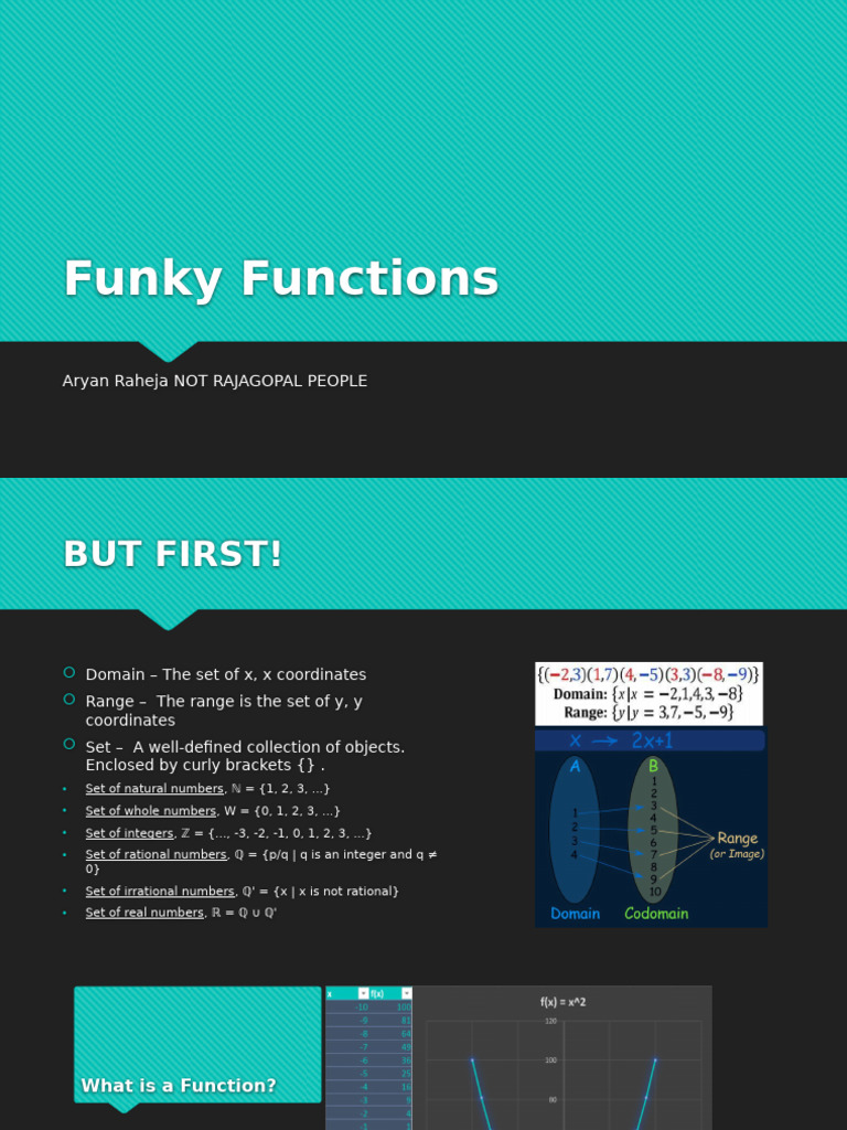 Mathematica Presentation | PDF | Quadratic Equation | Rational Number