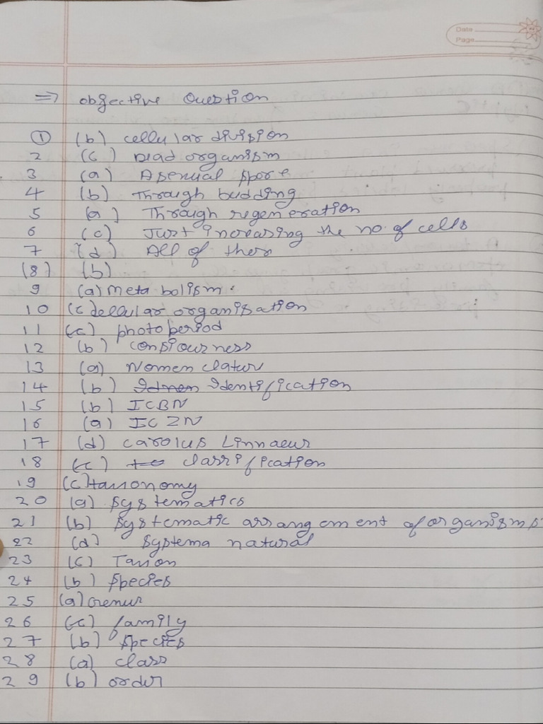 Bio Chapter 1 | PDF