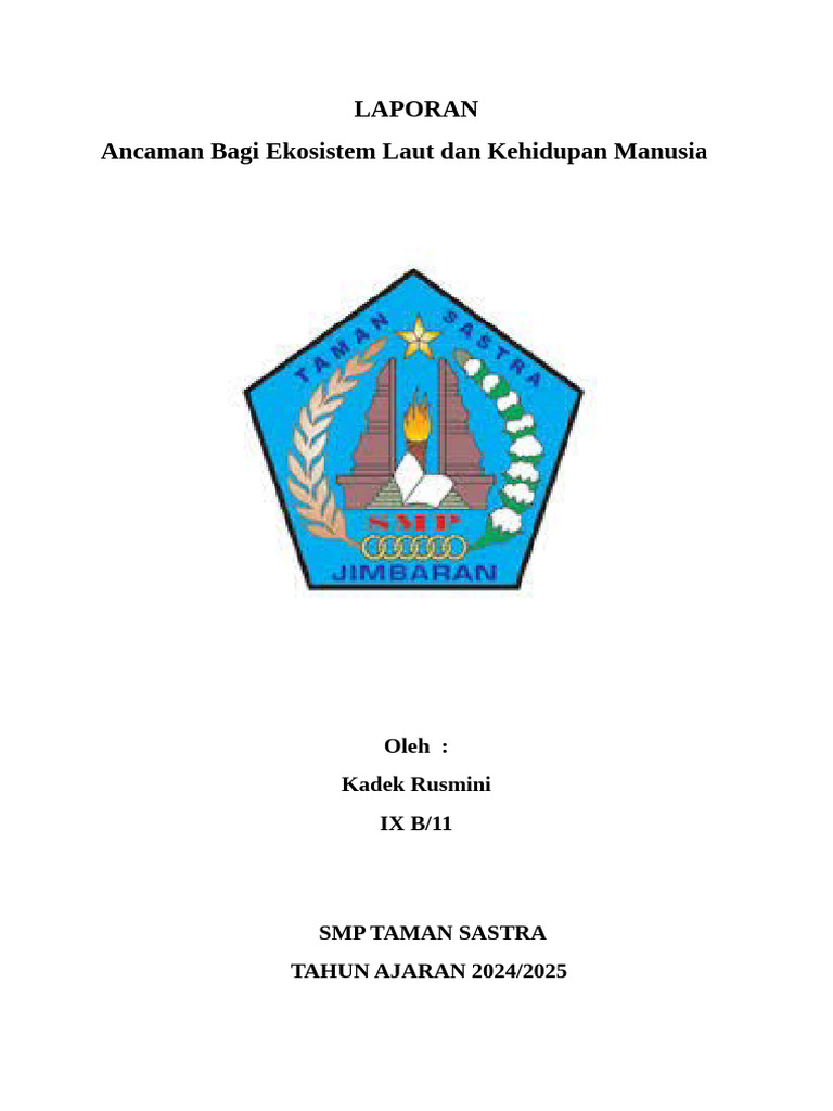 Laporan B.indo Rusmini 11 Ixb | PDF