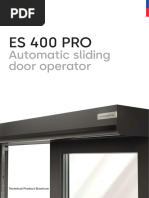 dormakaba ED 100/250 Operator Guide | PDF | Door | Switch
