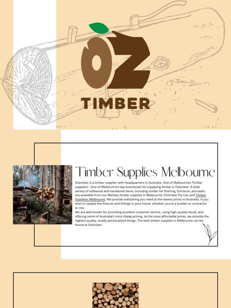 Timber Supplies Melbourne | PDF | Lumber | Money