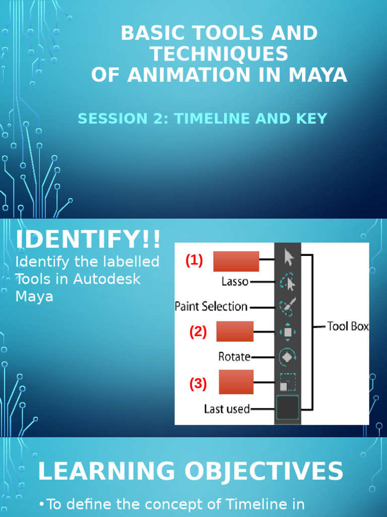 L2-Timeline& Key in Autodesk Maya | PDF