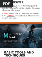Autodesk Maya 2025 Interface Guide | PDF | Graphical User Interfaces ...