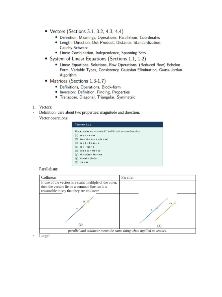 Understanding Vectors And Matrices Pdf