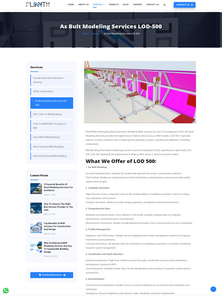 LOD 500 BIM Modeling: Accurate As-Built Models in Revit | PDF | Building Information Modeling ...