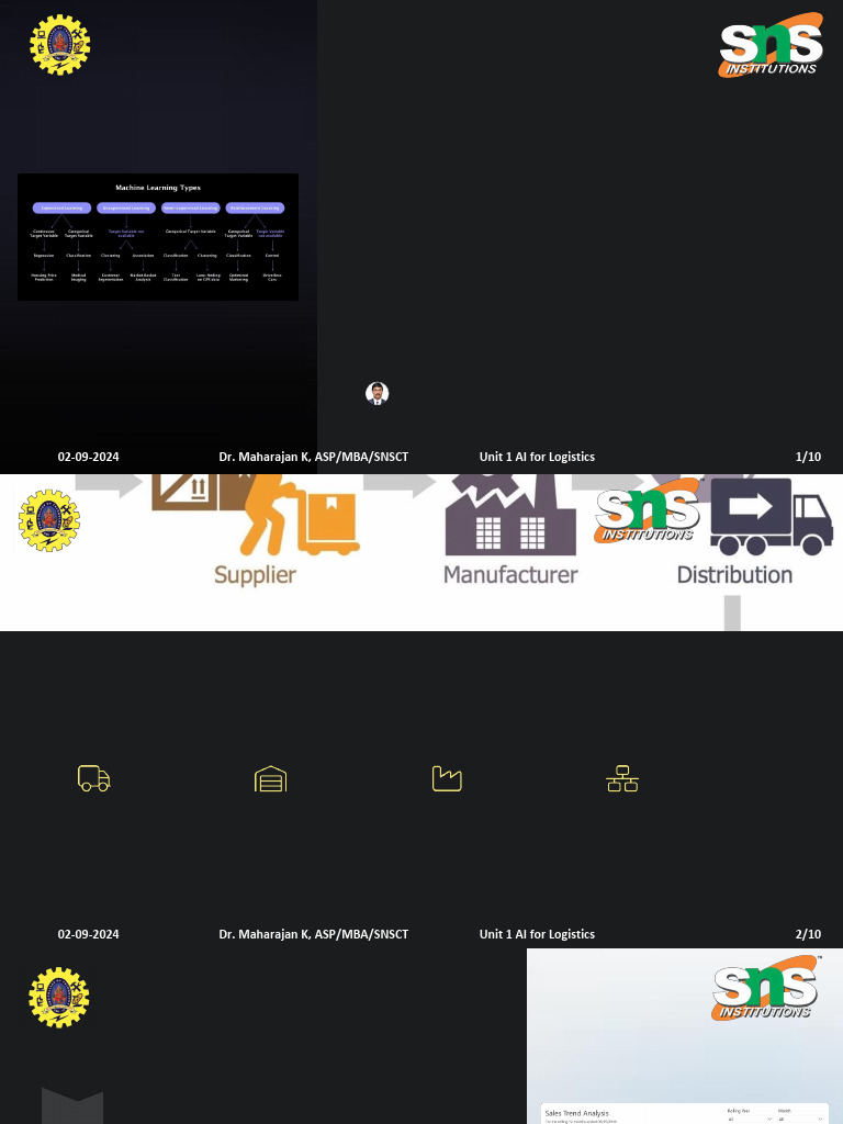 1B Introduction-to-Machine-Learning | PDF | Logistics | Machine Learning